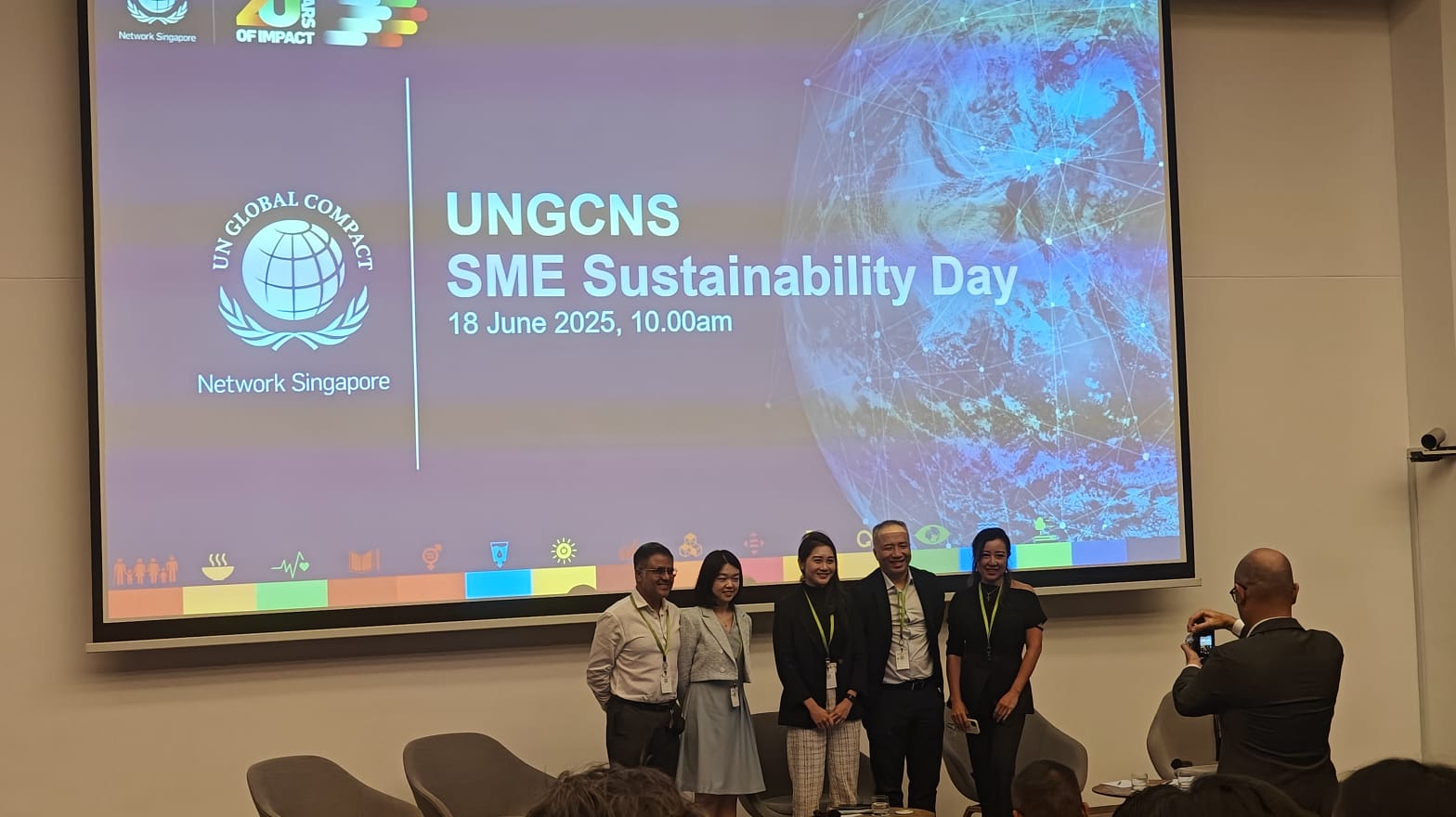 Partnering with United Nations Global Compact Network Singapore (UNGCN – Nano Singapore