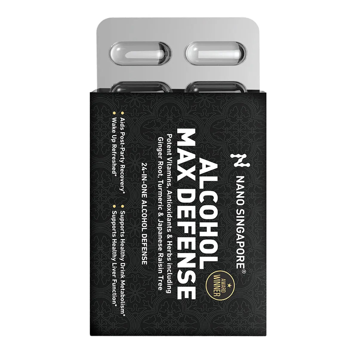 Alcohol Max Defense | Best Anti Hangover Pill – Nano Singapore Shop
