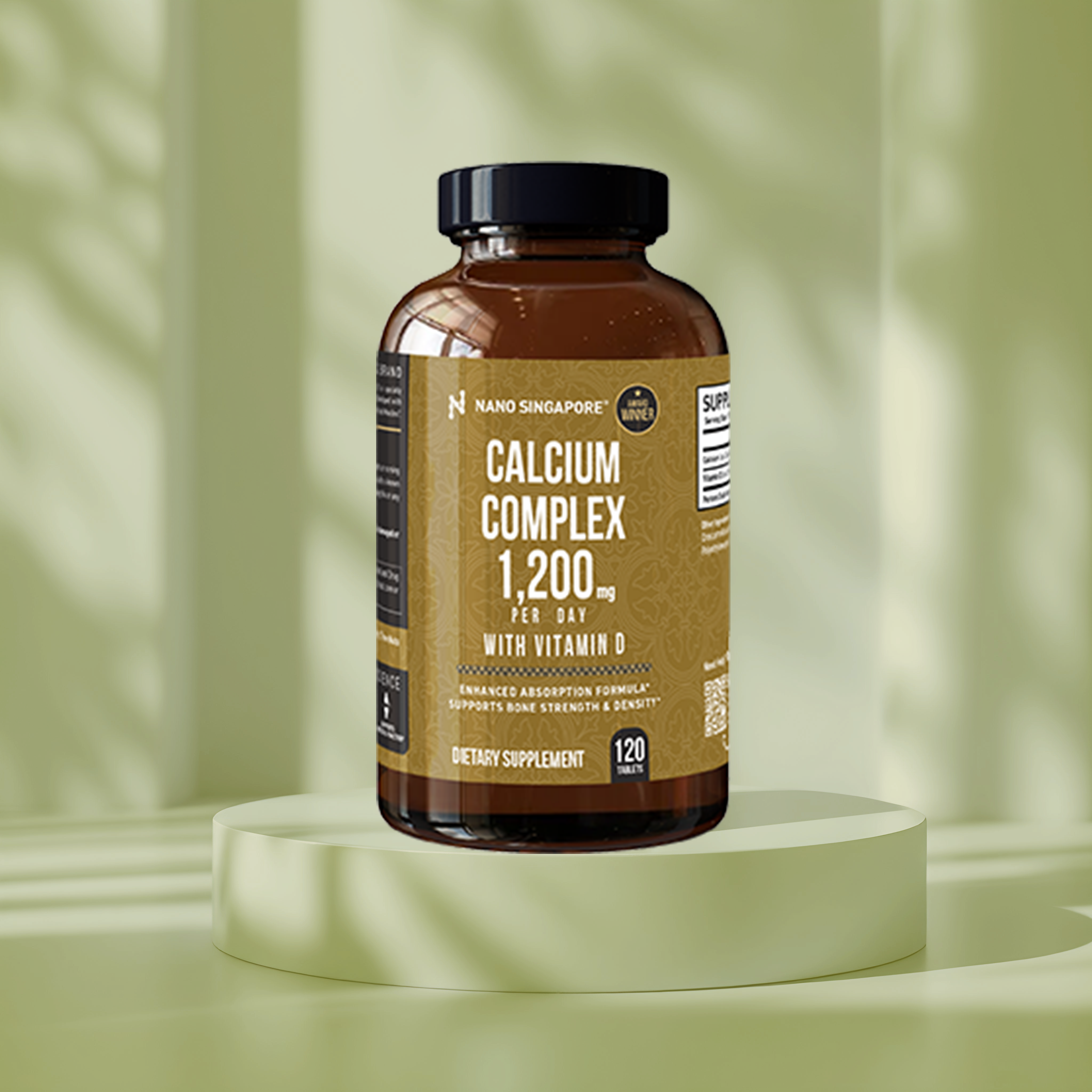 Calcium Complex with Vitamin D | Best Calcium Supplement – Nano ...