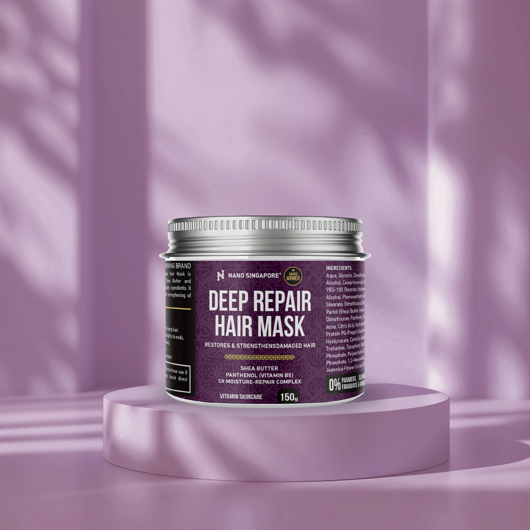 Deep Repair Hair Mask | Hair Mask For Frizzy Hair – Nano Singapore