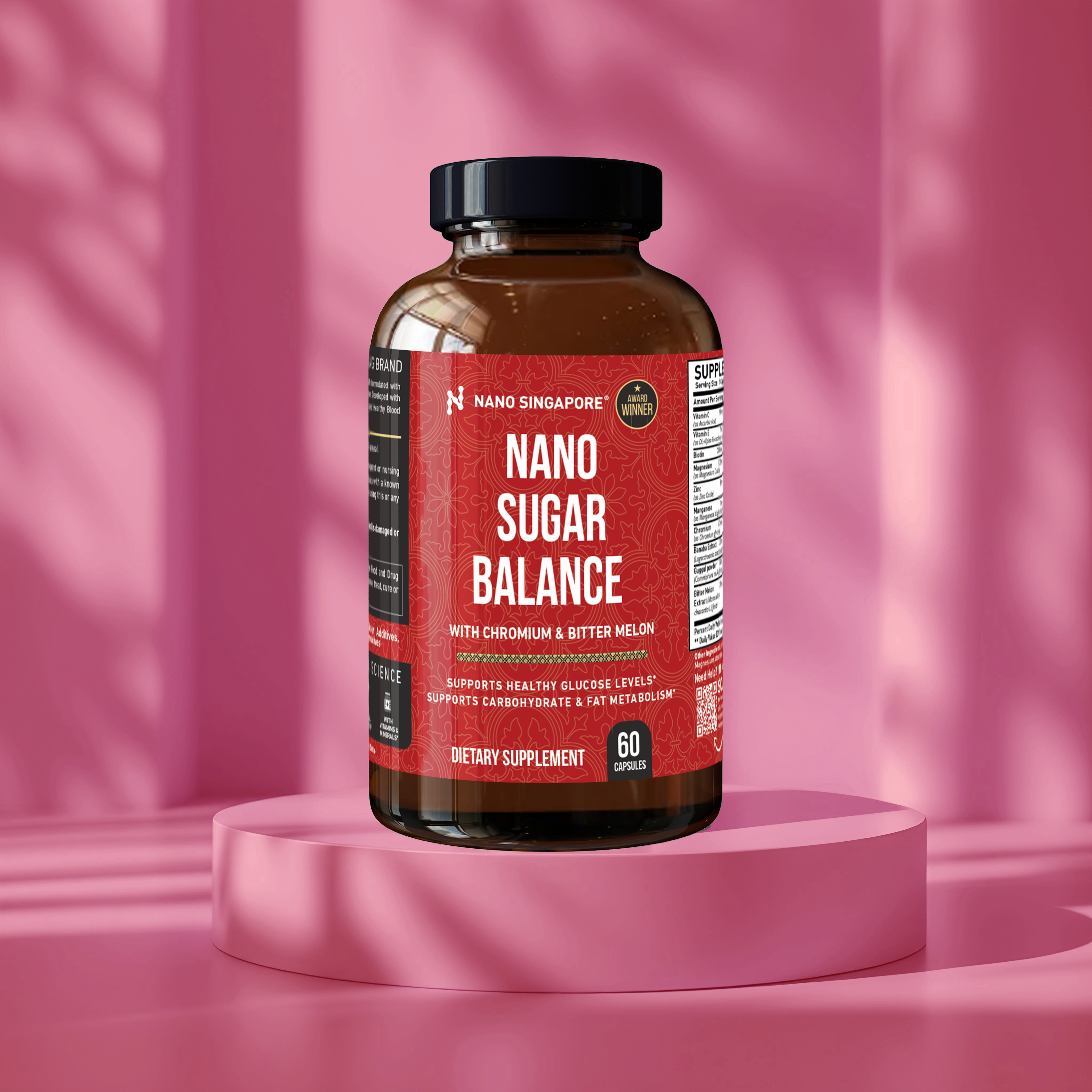 Nano Sugar Balance - 60 CT | Best Sugar Balance Supplement – Nano Singapore